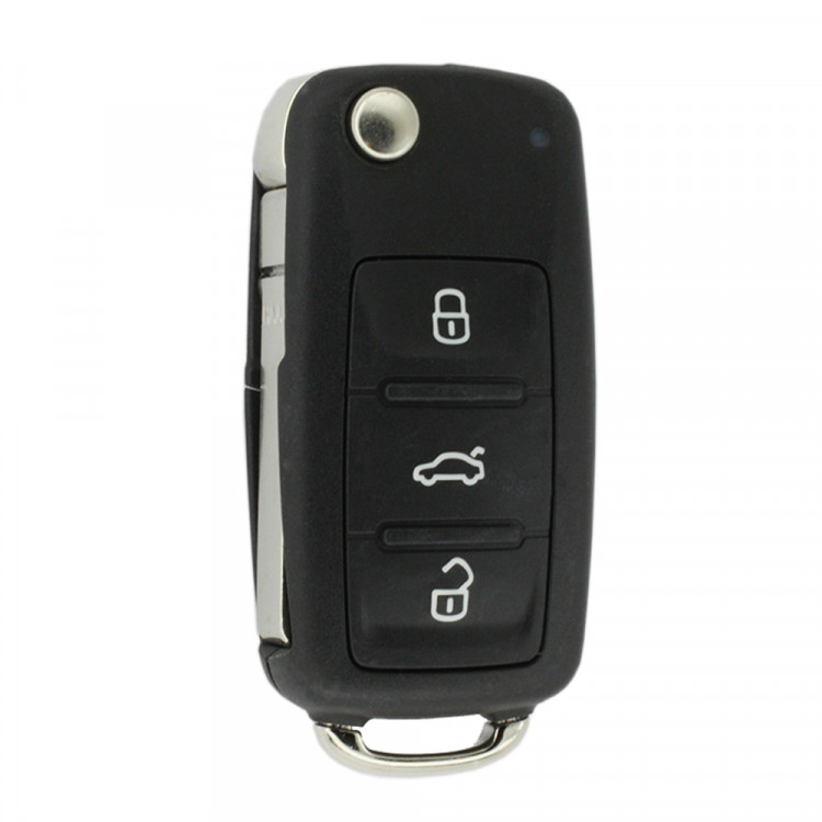 Дистанционный ключ VW Polo три кнопки с чипом для копирования
